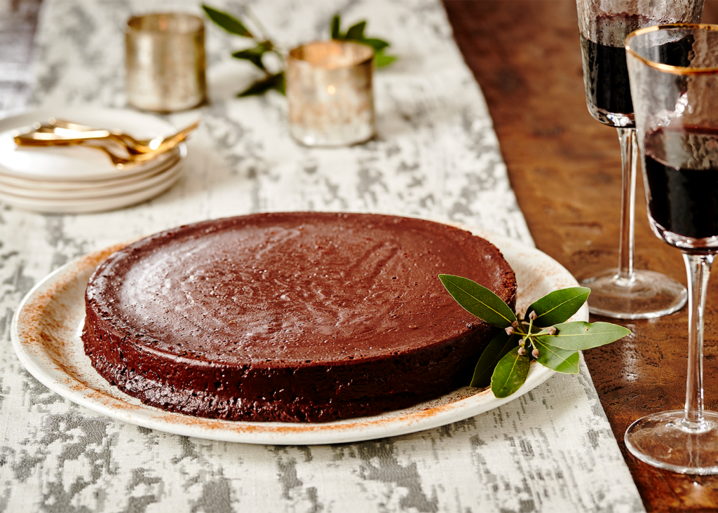 Flourless Dark Chocolate Torte - PEJU Winery