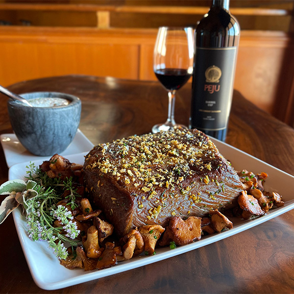 Savory Sausage and Pepper Roll | PEJU Winery